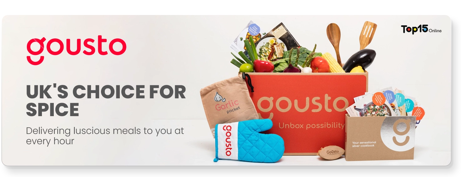 Gousto Review: Revolutionizing Home Cooking with Quality | Top15Online.com